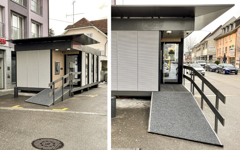 Sicherheits - Bankcontainer — Modul Beraterbank