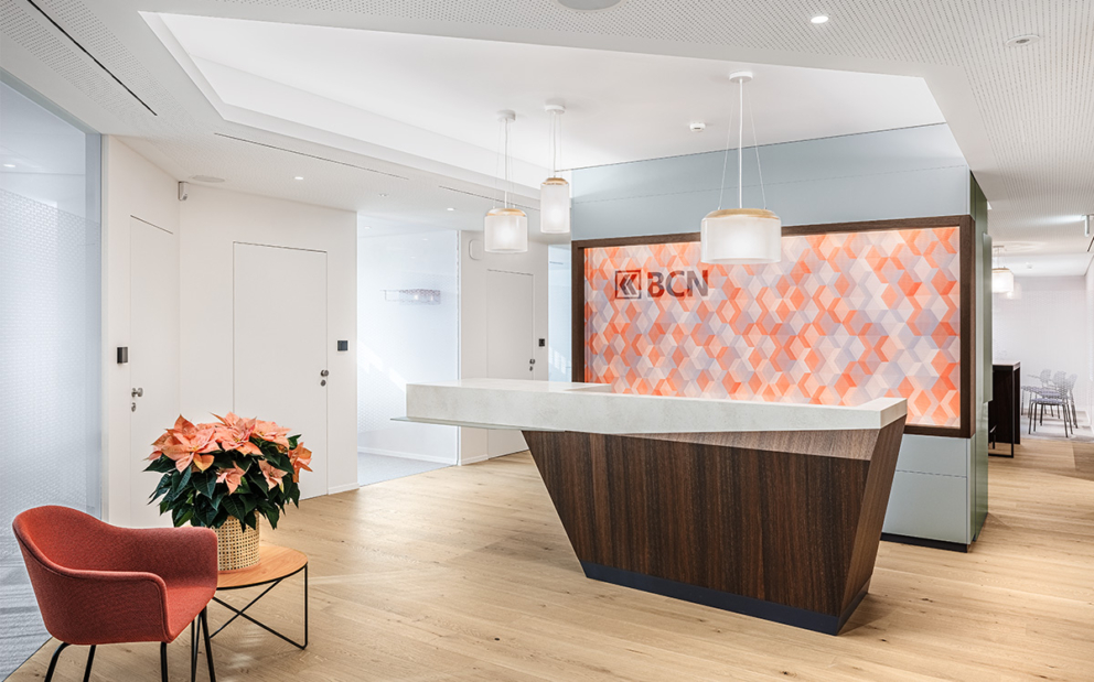 Renovation of an existing building: The new branch of the Banque ...